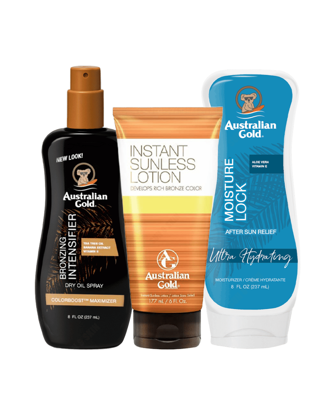 Australian Gold Sunless Tanning Saver Bundle – Sun and Skin